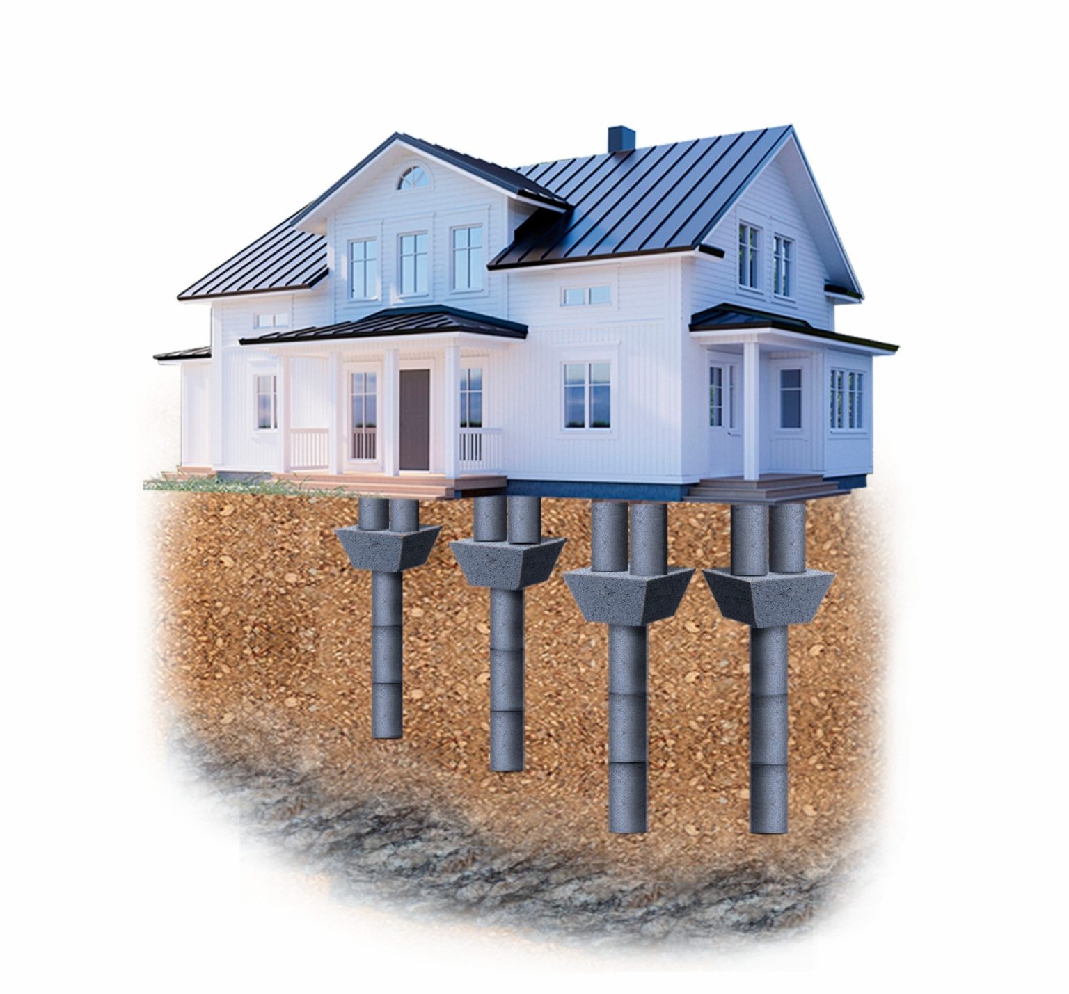 Concrete Products - High-PSI Cylinders, Pile Caps, Blocks & Mix